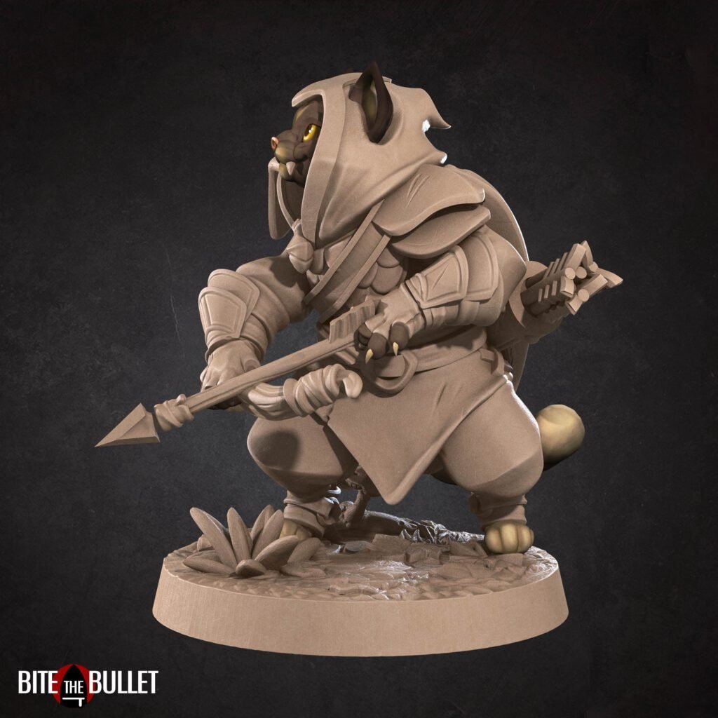 Catfolk Archer - Little Legends Minis