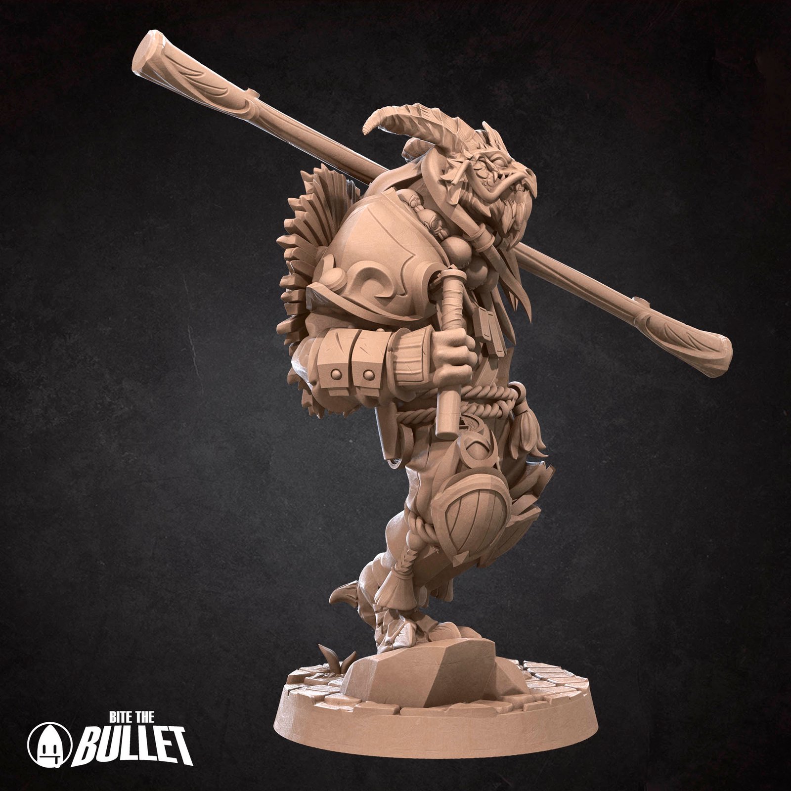 Dragonborn Monk - Little Legends Minis