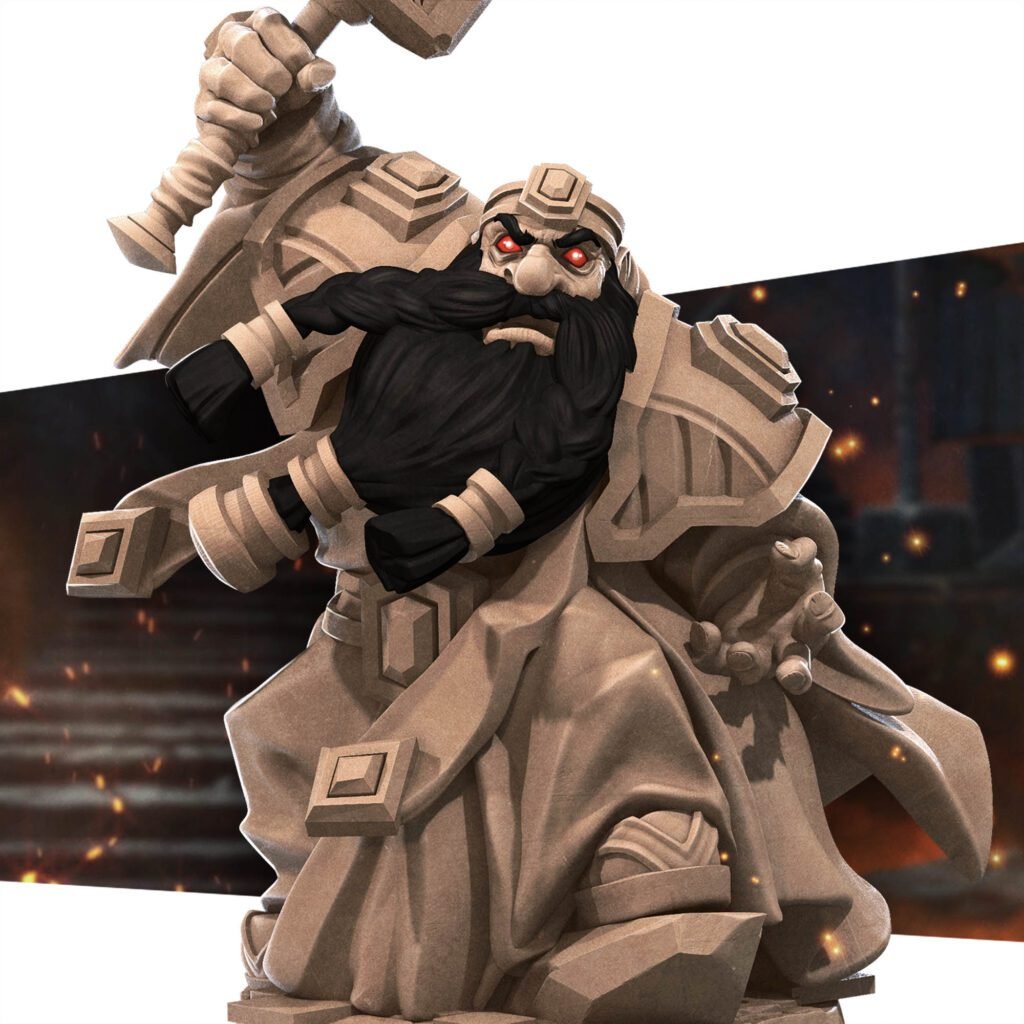 Dwarf Emperor - Little Legends Minis