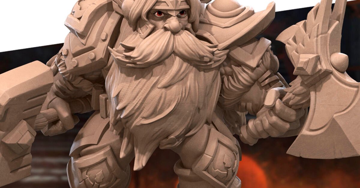 Dwarf General - Little Legends Minis