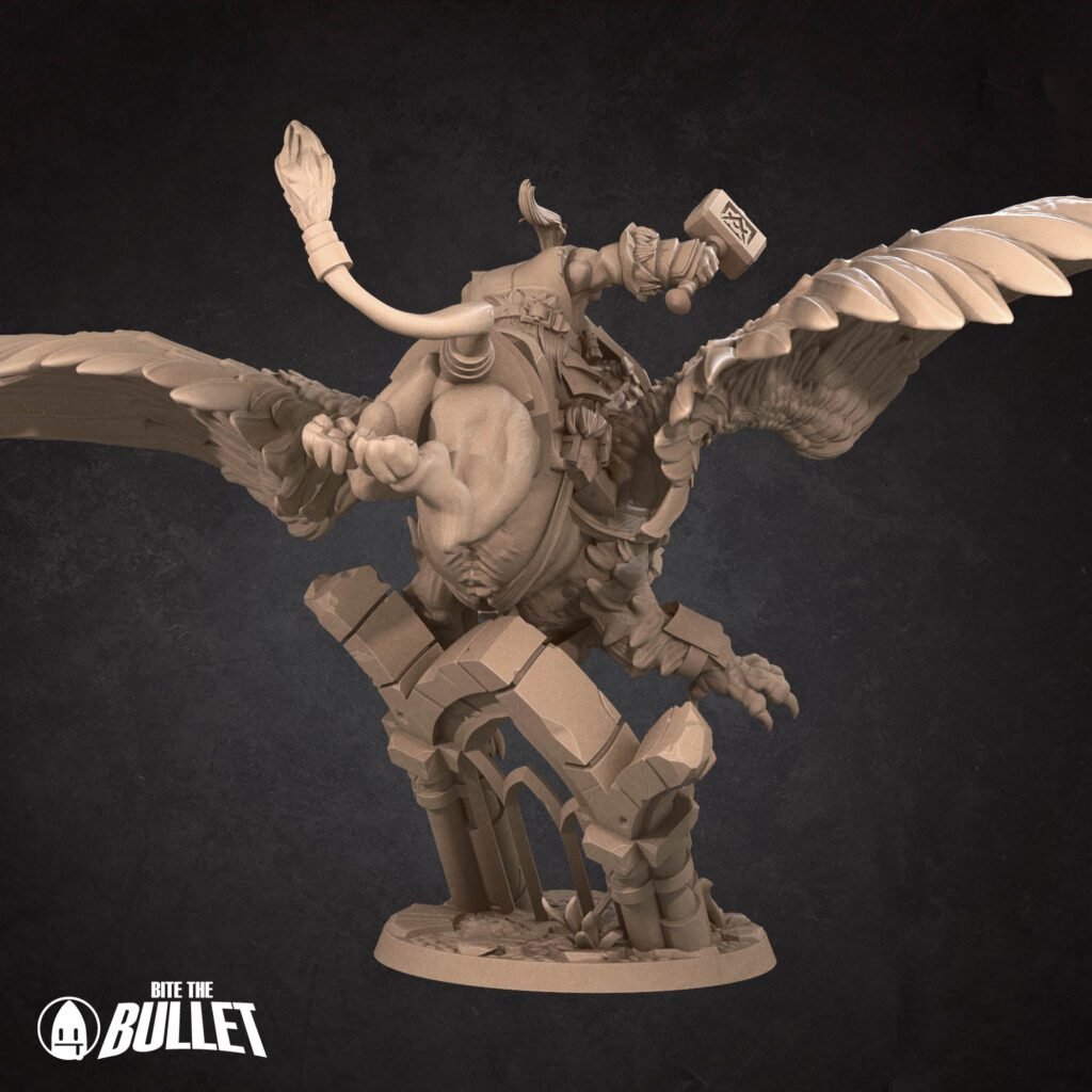 Dwarf Gryphon Master - Little Legends Minis