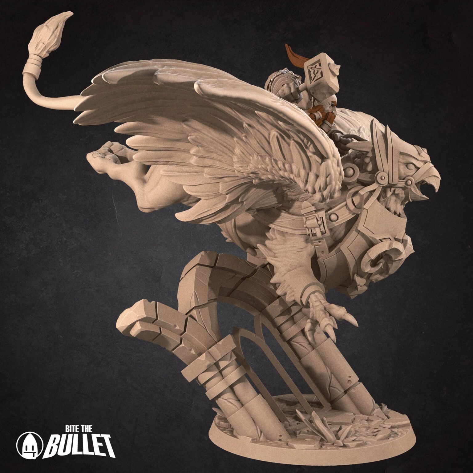 Dwarf Gryphon Master - Little Legends Minis