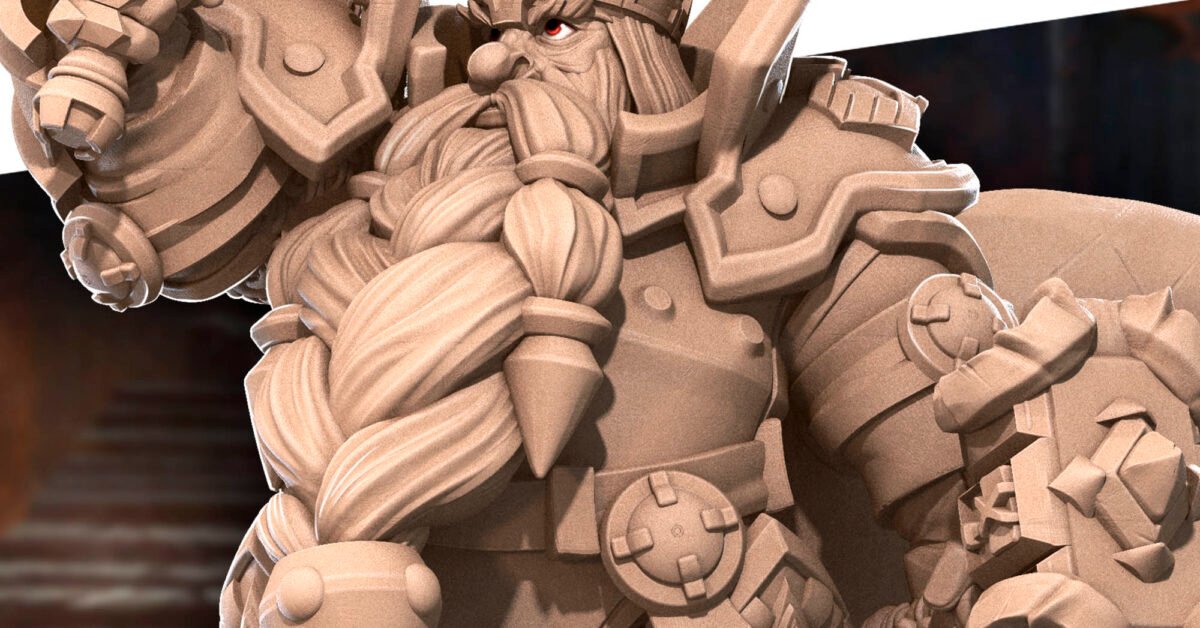 Dwarf High Lord - Little Legends Minis