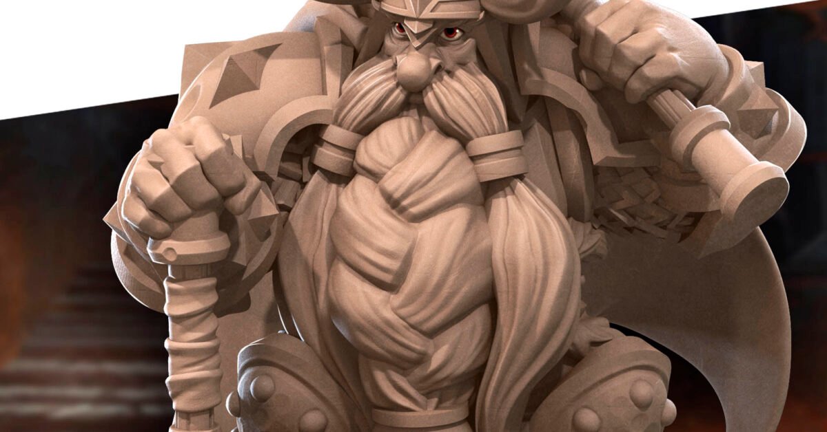 Dwarf King - Little Legends Minis