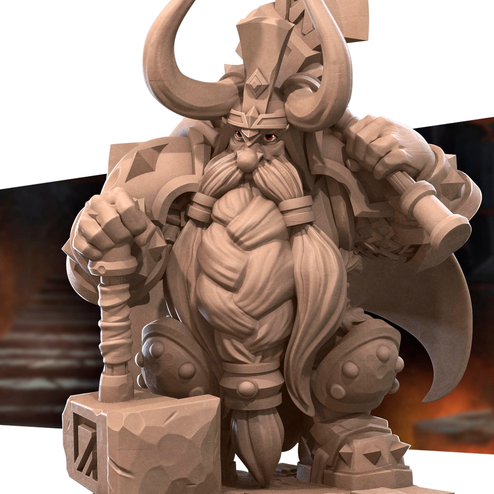 Dwarf King - Little Legends Minis
