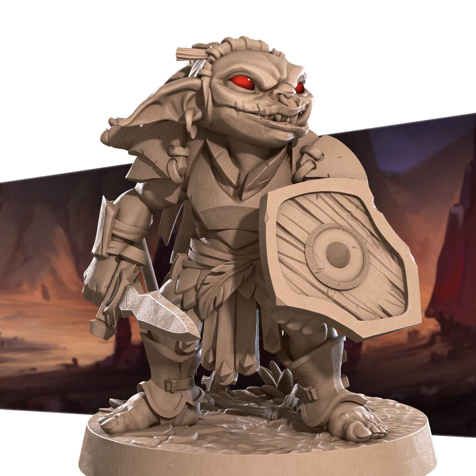 Goblin Fighter - Little Legends Minis