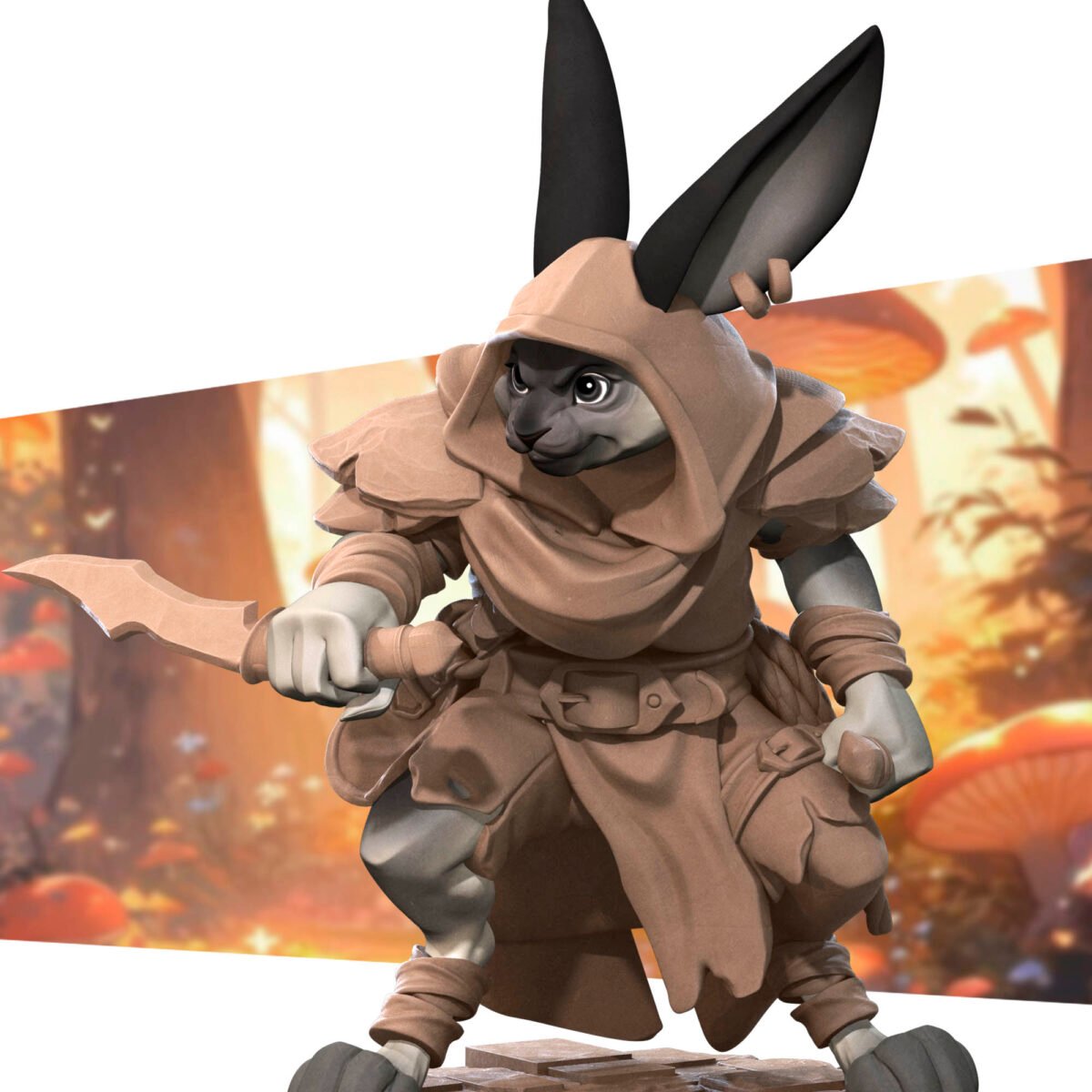 Harengon Rogue - Little Legends Minis