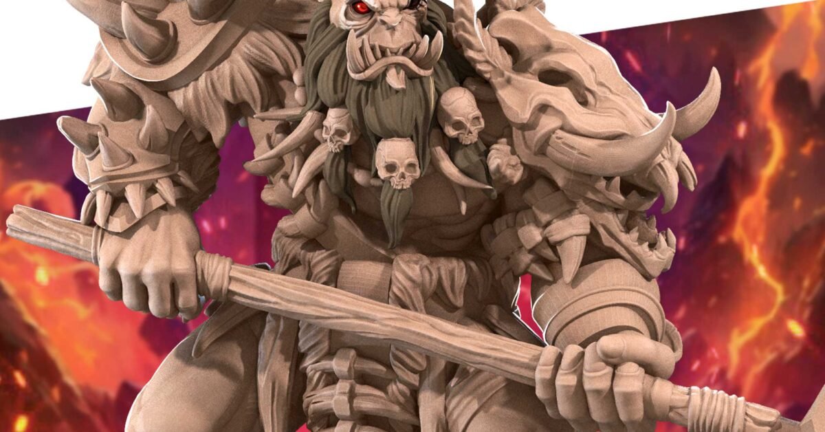 Orc Necromancer - Little Legends Minis