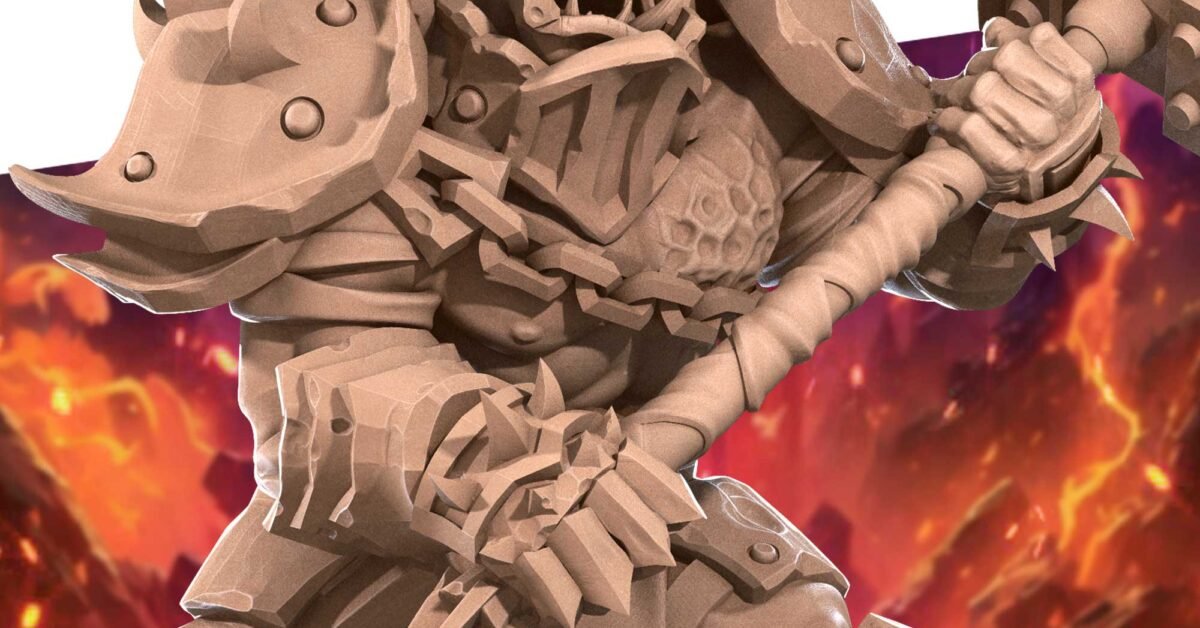 Orc Warlord - Little Legends Minis