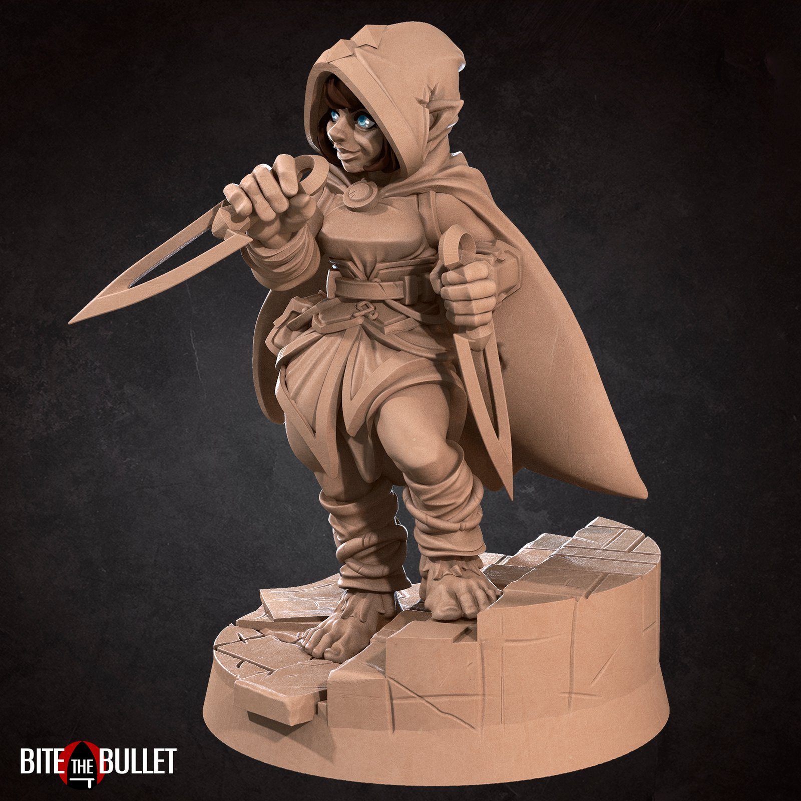Halfling Rogue - Little Legends Minis