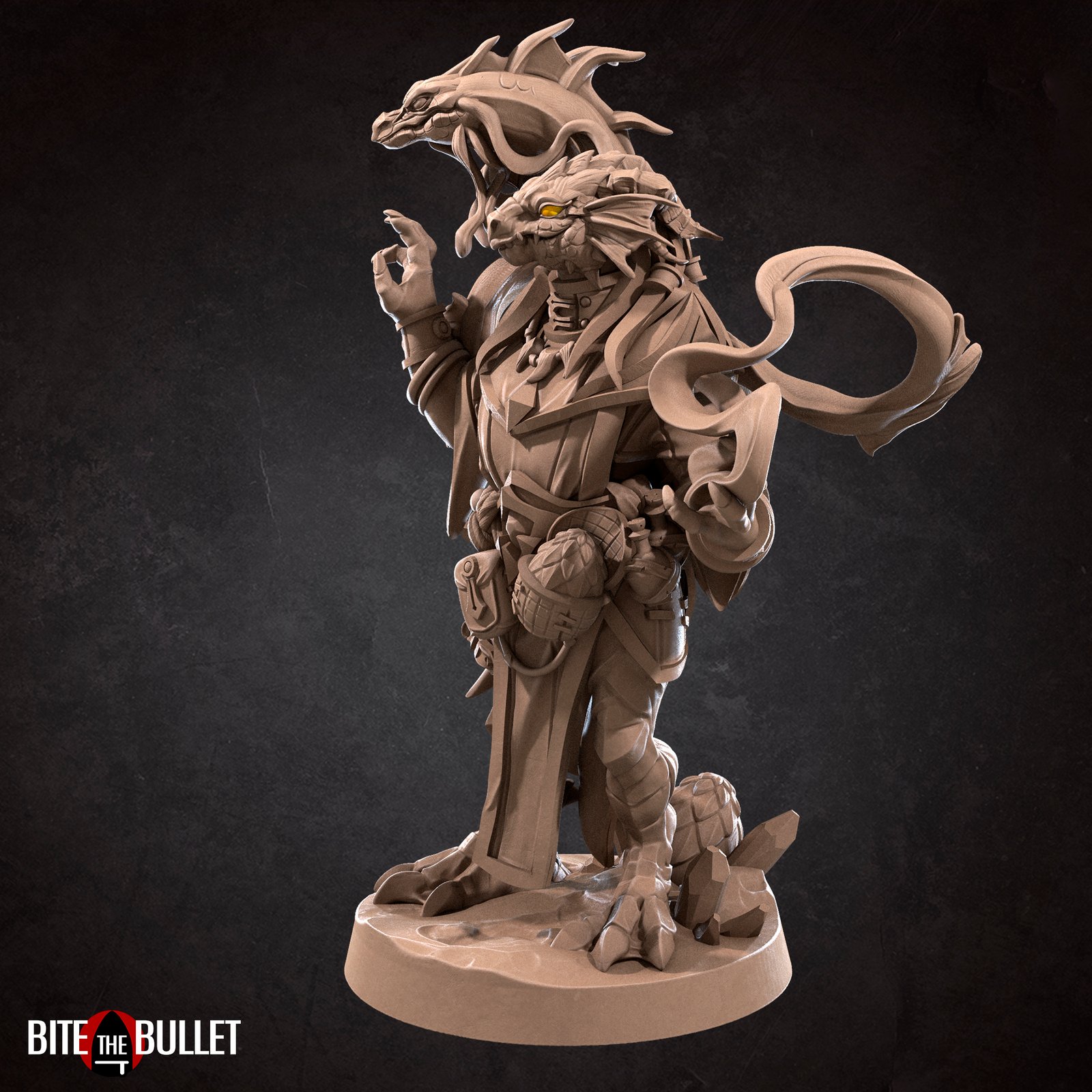 Dragonborn Wizard - Little Legends Minis