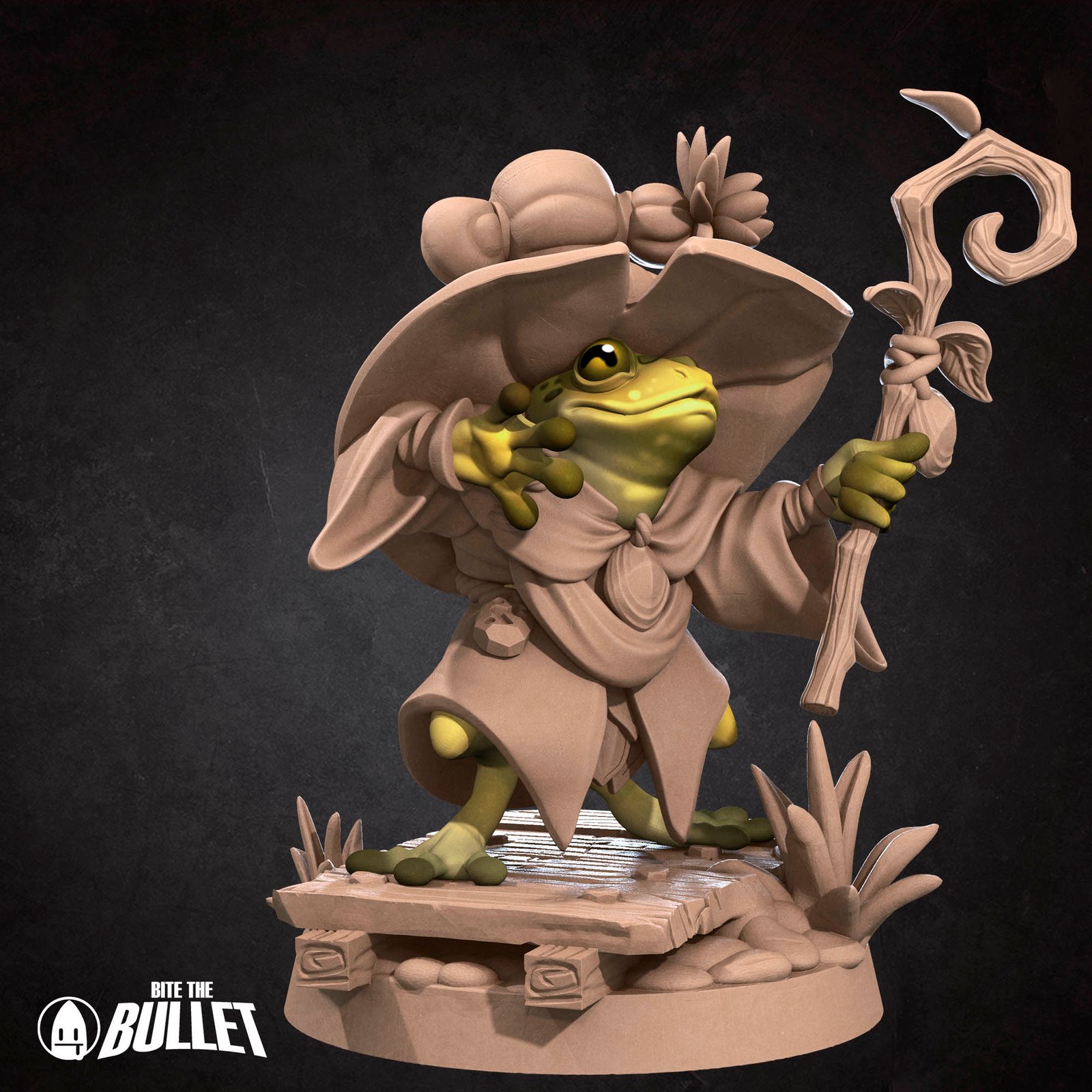 Frogfolk Wizard - Little Legends Minis