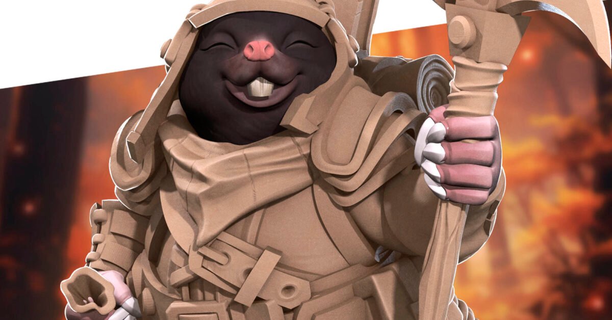 Mole Artificer - Little Legends Minis