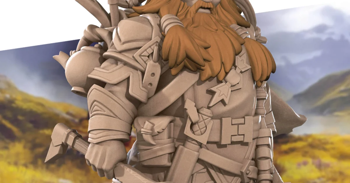 Dwarf Ranger - Little Legends Minis