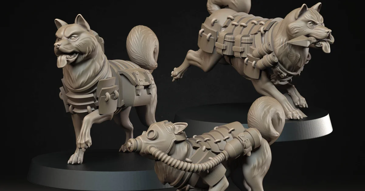 Combat Dogs (group) - Little Legends Minis