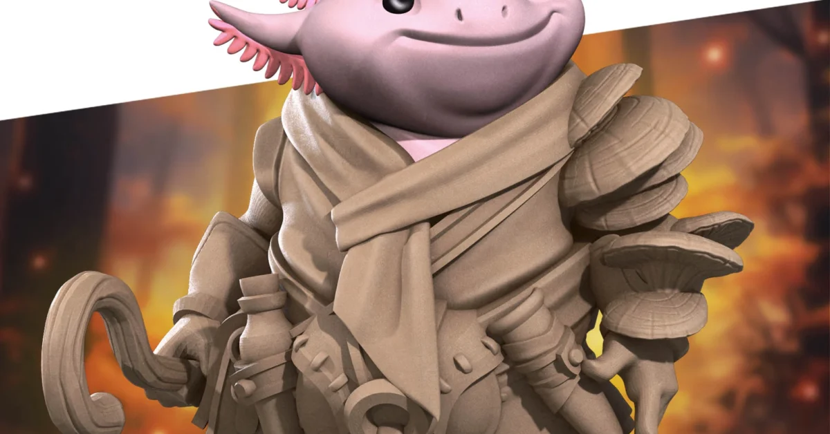 Axolotl Shepherd - Little Legends Minis