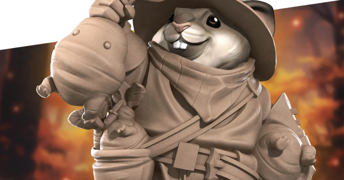 Mousefolk Farmer - Little Legends Minis